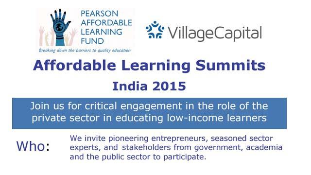 Affordable Learning Summits to Catalyze Education-Focused ...