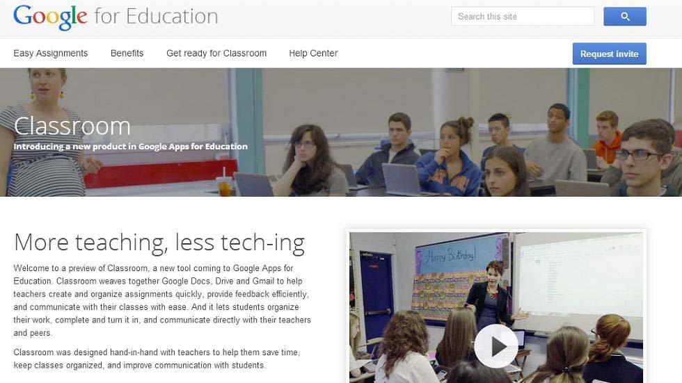 Google Introduces a New Product “Classroom” in Google Apps for ...