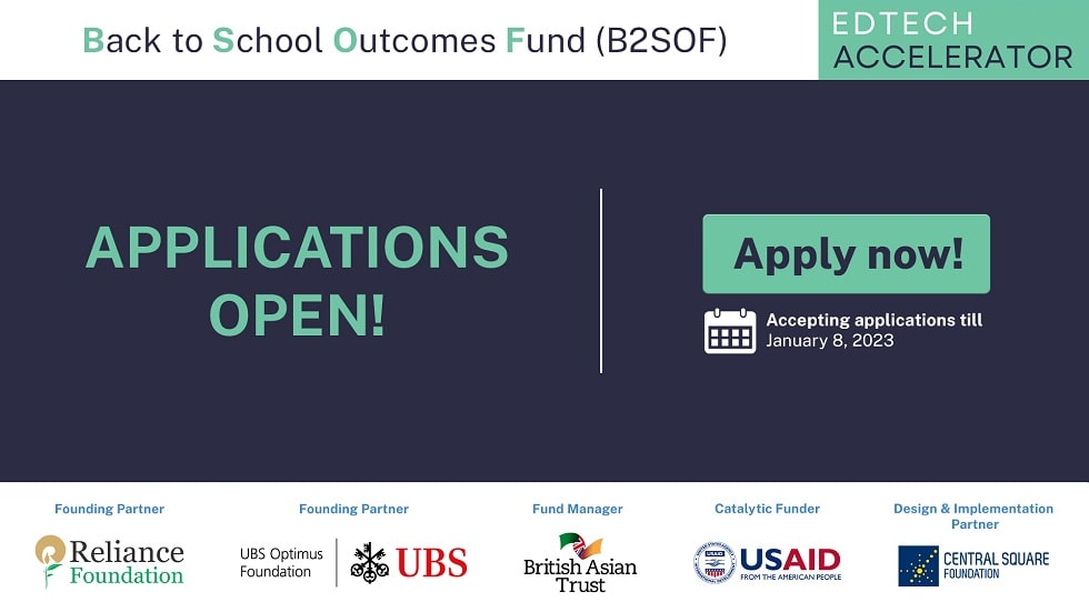 EdTech Accelerator Launched to Support Foundational Learning for Children From Low-income ...