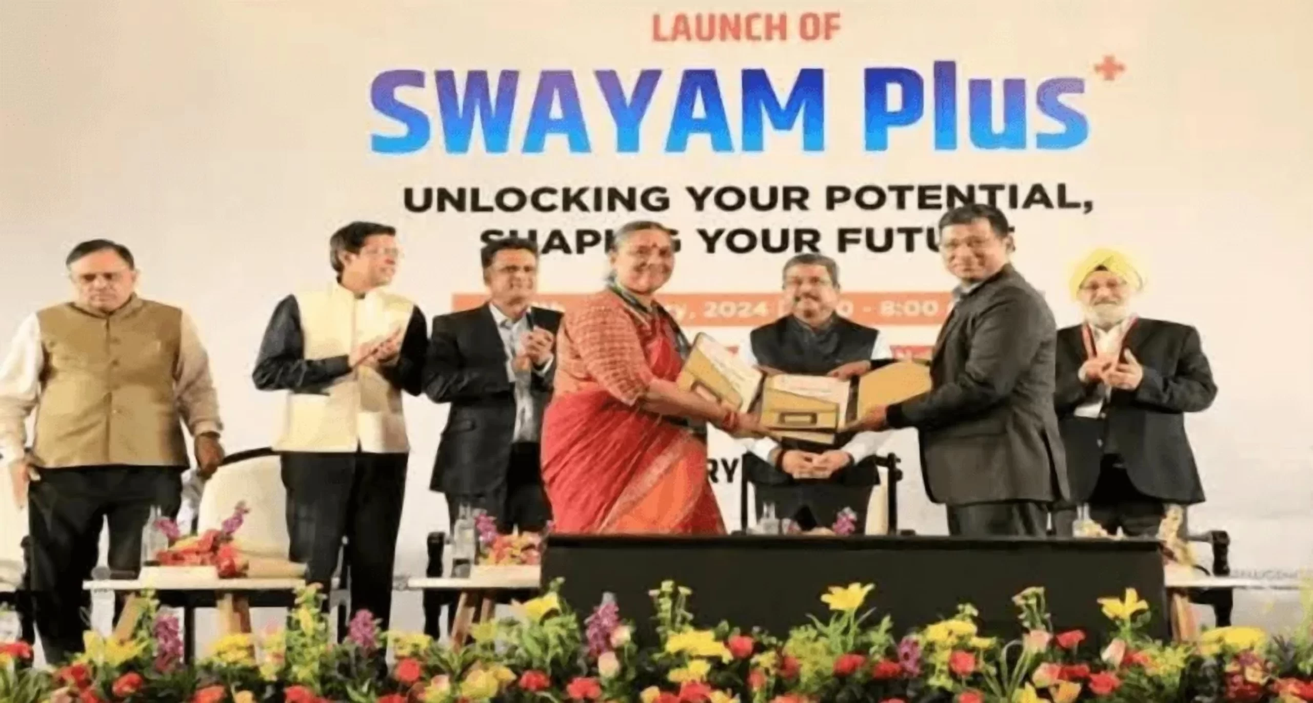 Union Education Minister Unveils SWAYAM Plus Platform Operated by IIT ...