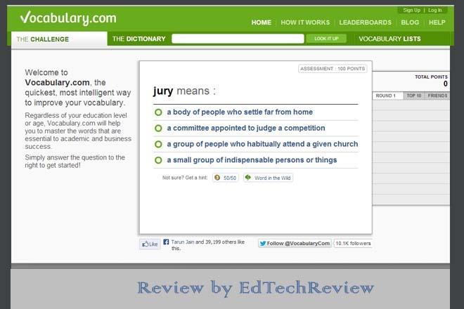 Vocabulary.com – Adaptive and Effective Vocabulary Enhancement Platform ...